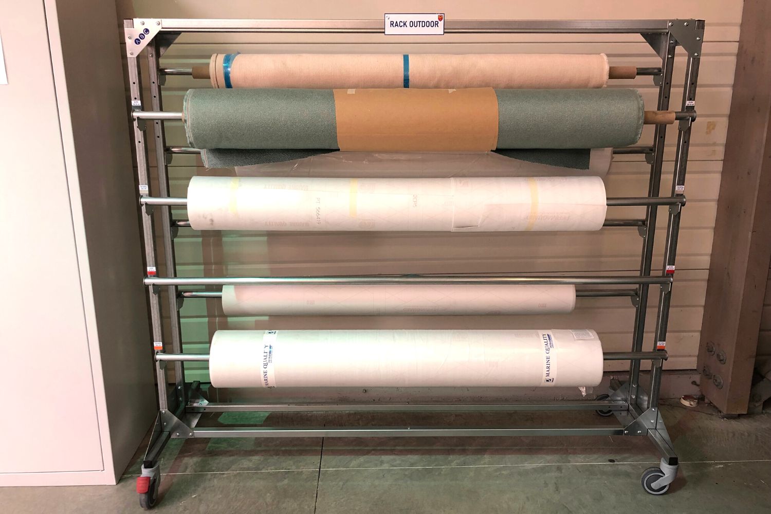 Upholstery roll trolley - ABC Equipment & Solutions